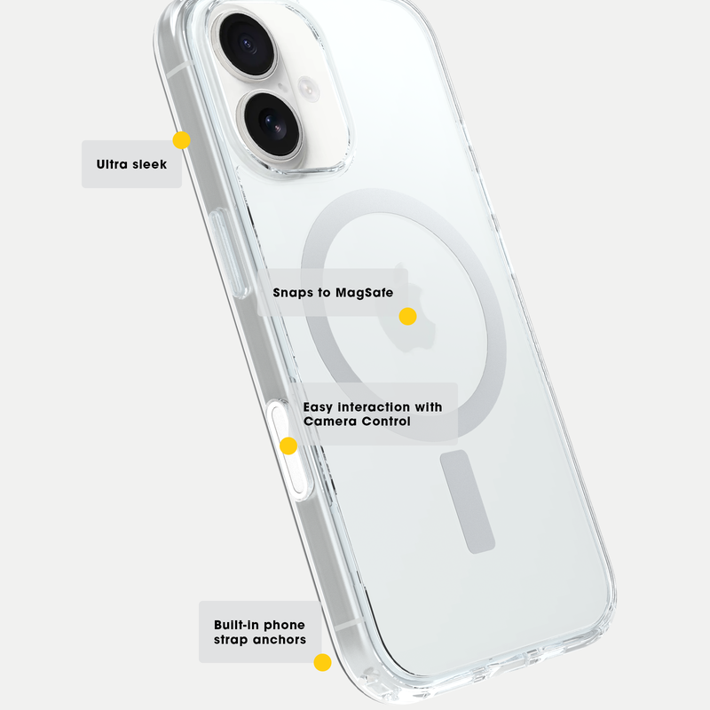 iPhone 16 Pro Case | Symmetry Series Clear for MagSafe with Camera Control | OtterBox